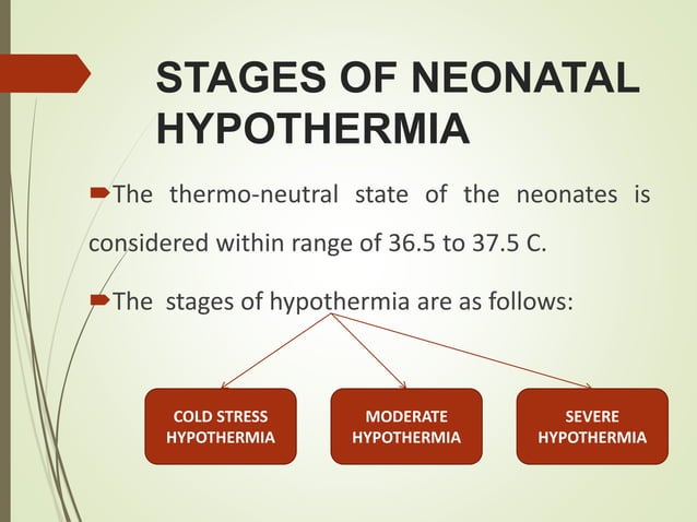 Neonatal hypothermia | PPT