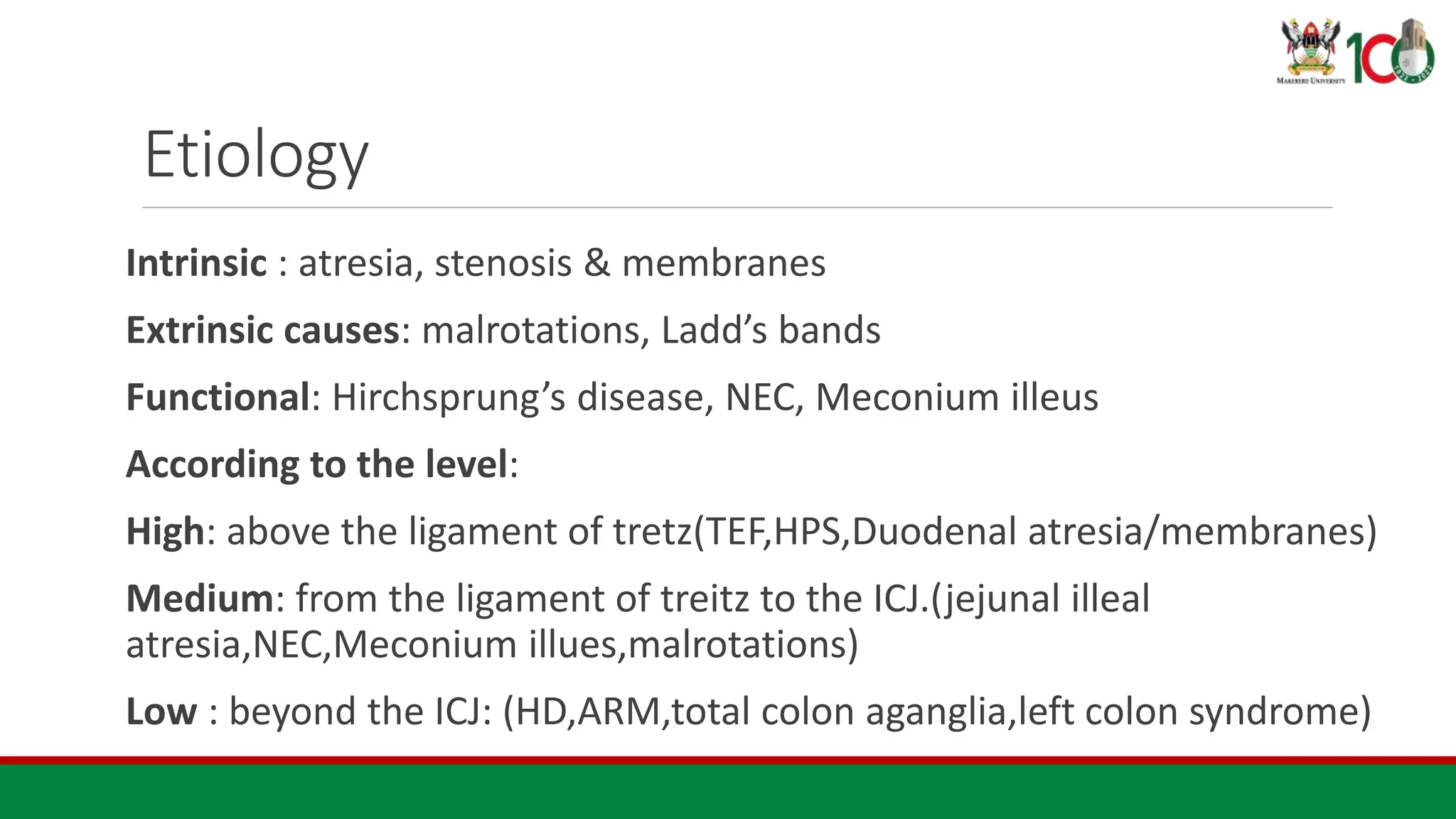 neonatal Intestinal obstruction; etiology, diagnosis and management.pptx
