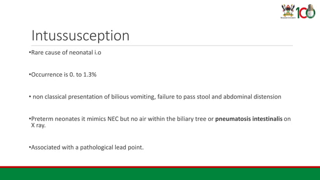 neonatal Intestinal obstruction; etiology, diagnosis and management.pptx