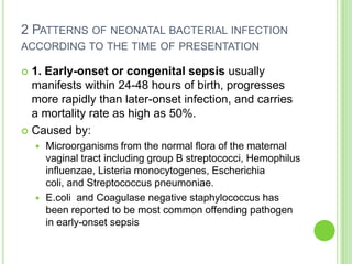 Neonatal infections | PPTX