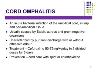 Neonatal infections | PPT