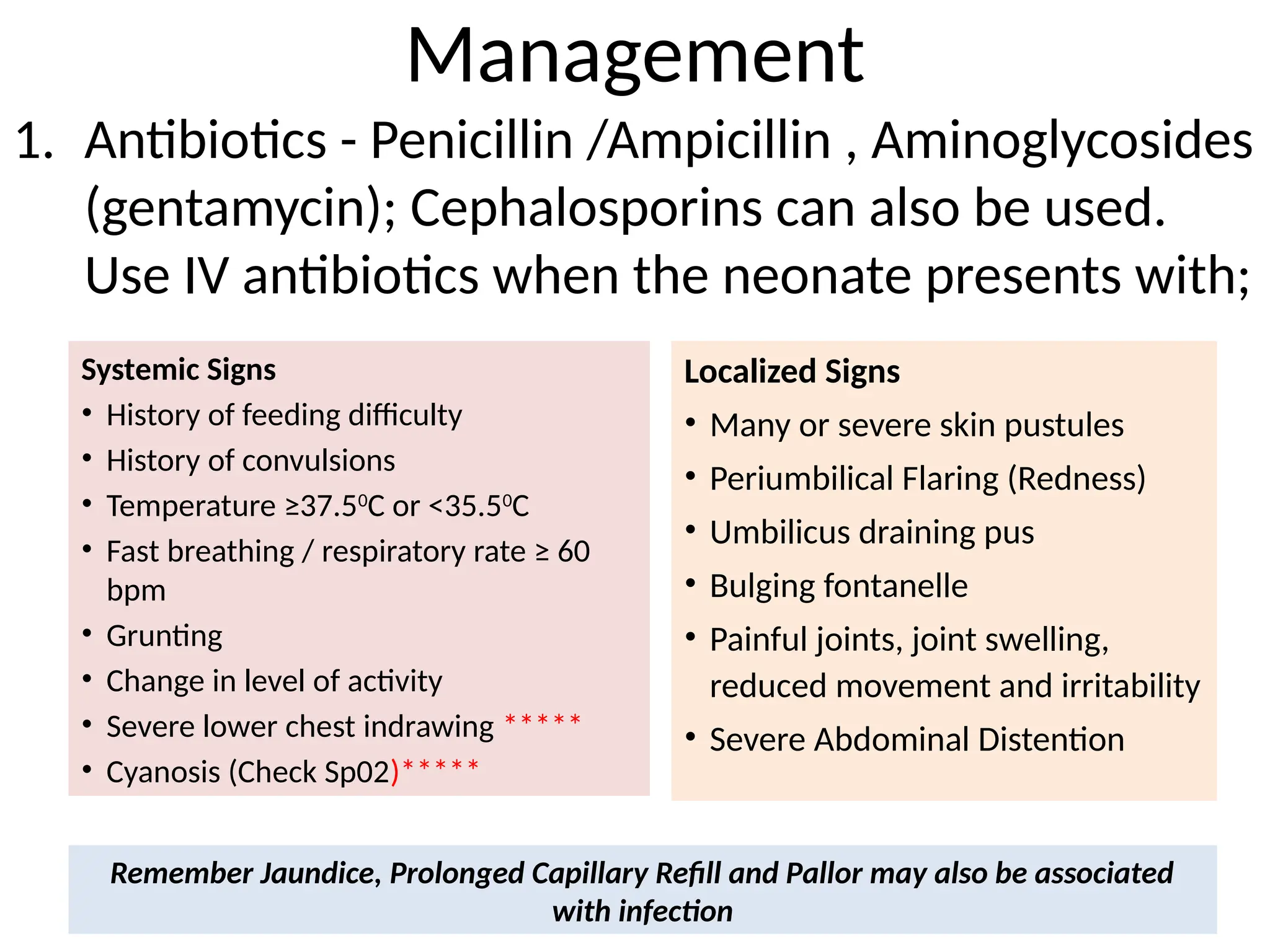 neonatal infections presentation in the newborn unit | PPTX