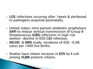 Neonatal infectious diseases jornal 2nd topic | PPTX