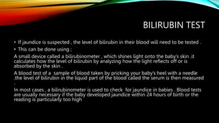 NEONATAL JAUNDICE CHARACTERISTICS PPPT - | PPT