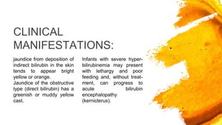 Neonatal jaundice | PPTX