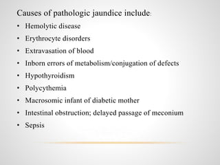 Neonatal jaundice | PPTX | Pregnancy | Reproductive Health