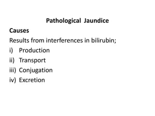 Neonatal jaundice power pointpresentation | PPTX