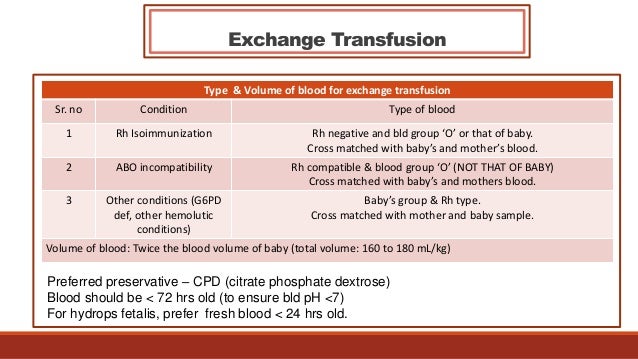 Newborn Transfusion