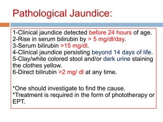Neonatal Jaundice 1 | PPSX