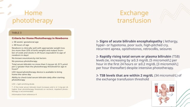 Neonatal jaundice by Raghad FM R2 Latest AAP Guideline 2022 | PPTX