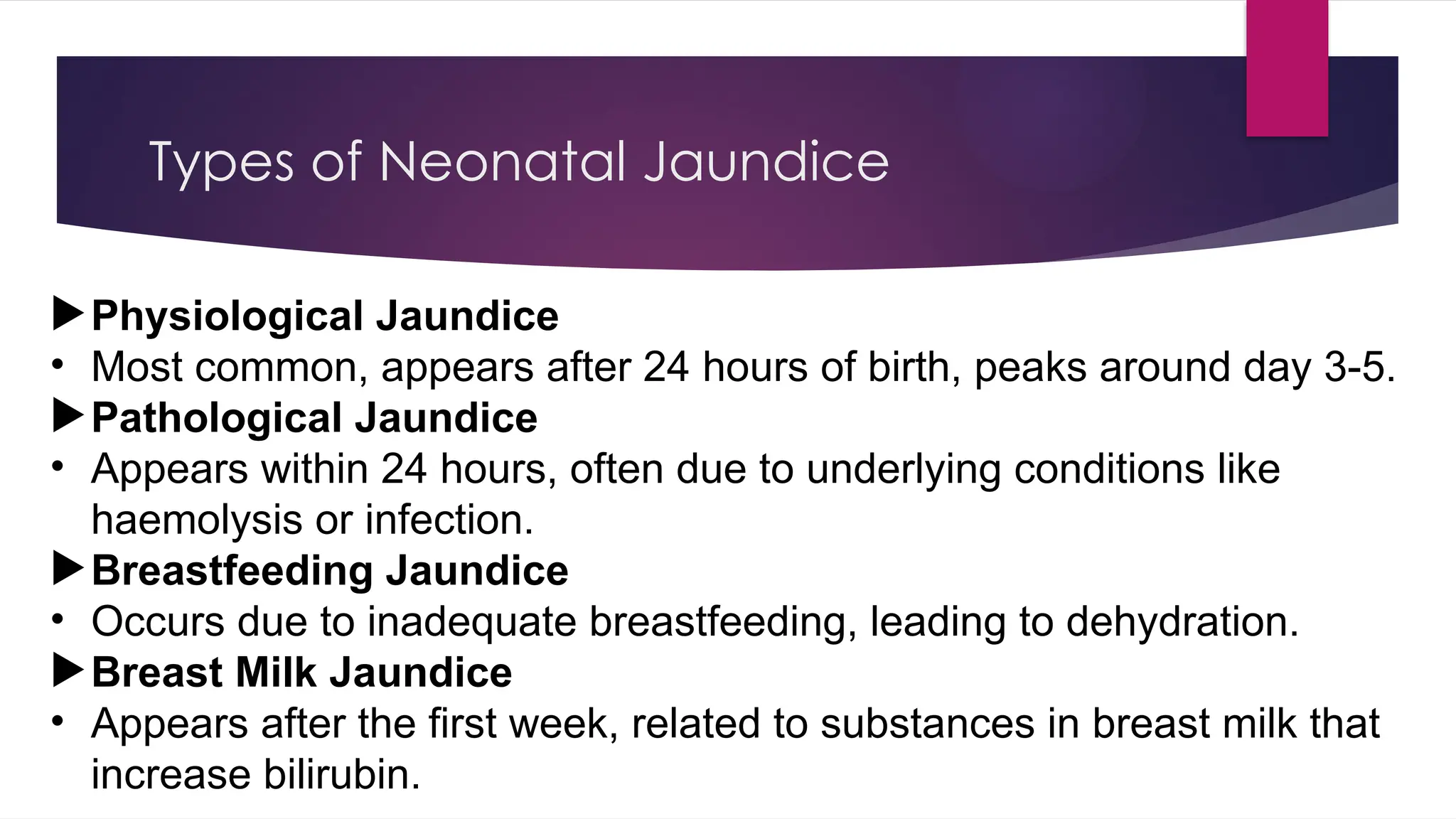 Neonatal Jaundice Definition, History, investigations and management ...