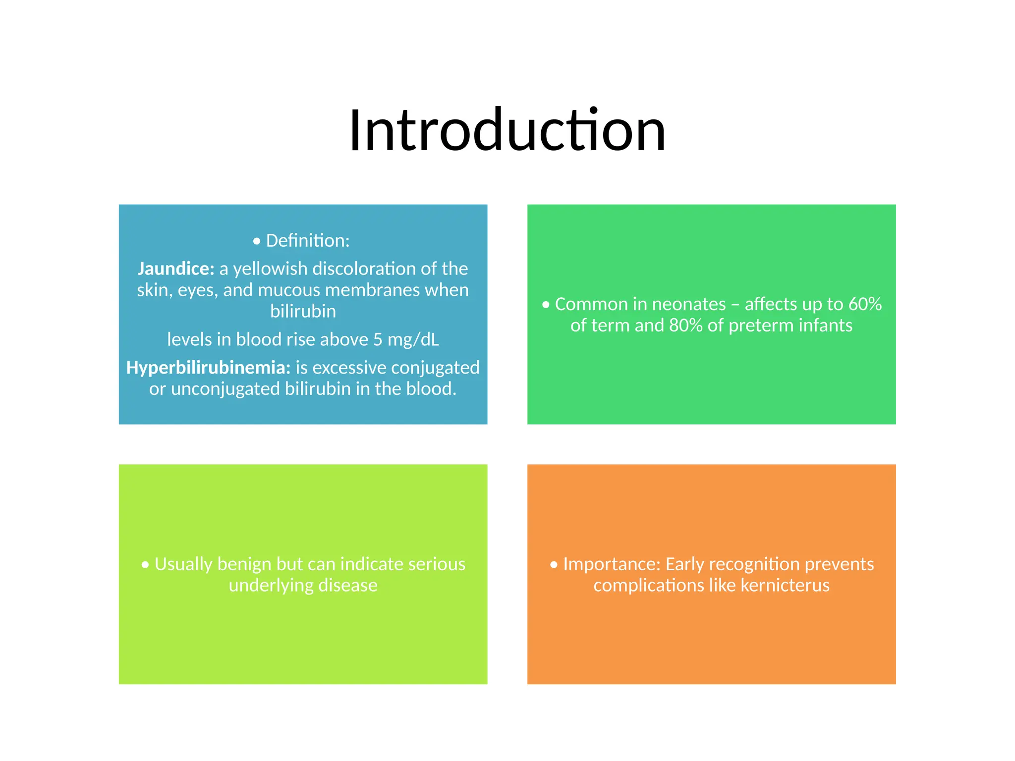 Neonatal jaundice ,definitions,risk factors and management | PPTX