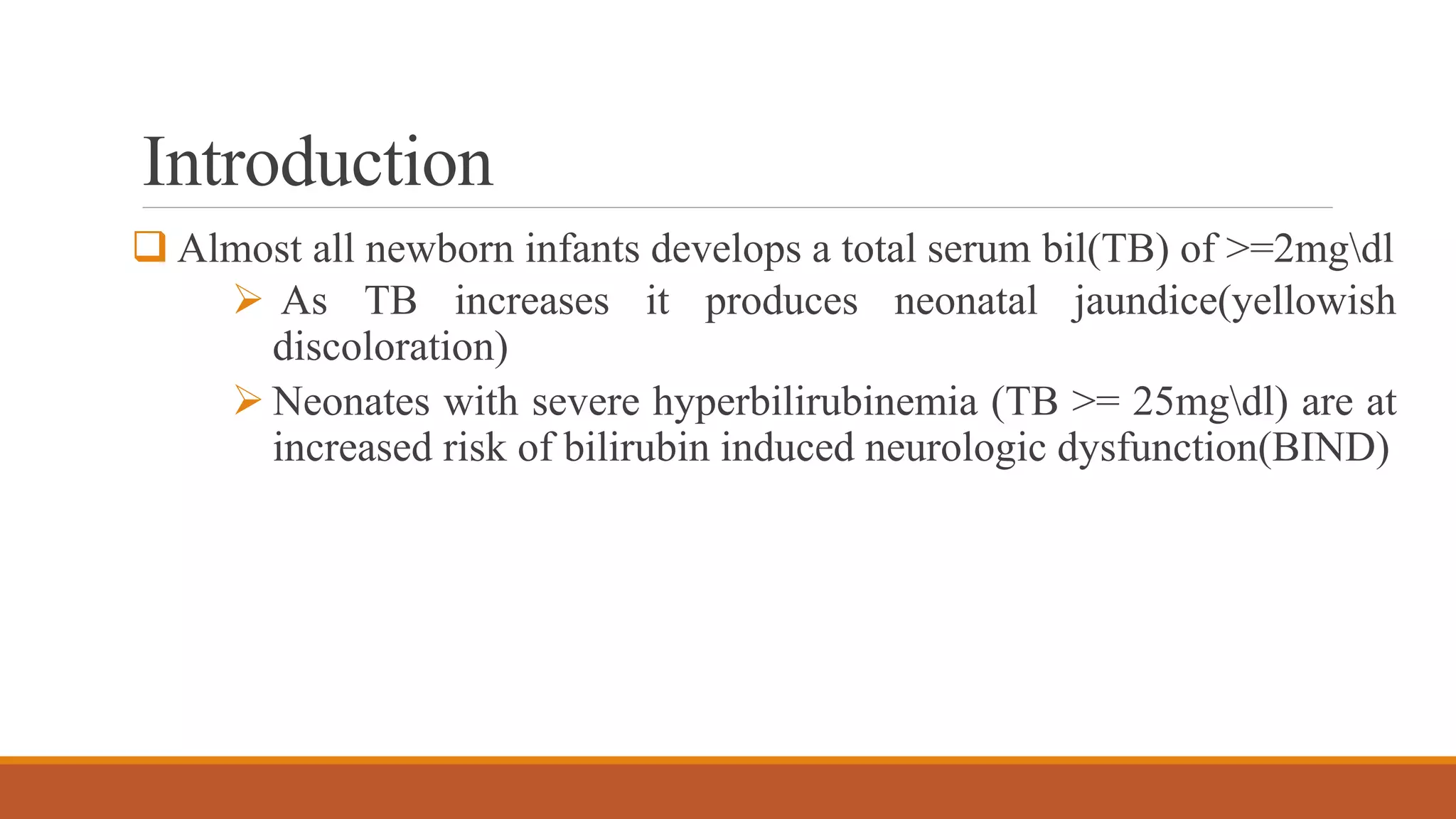 Neonatal jaundice new | PPTX
