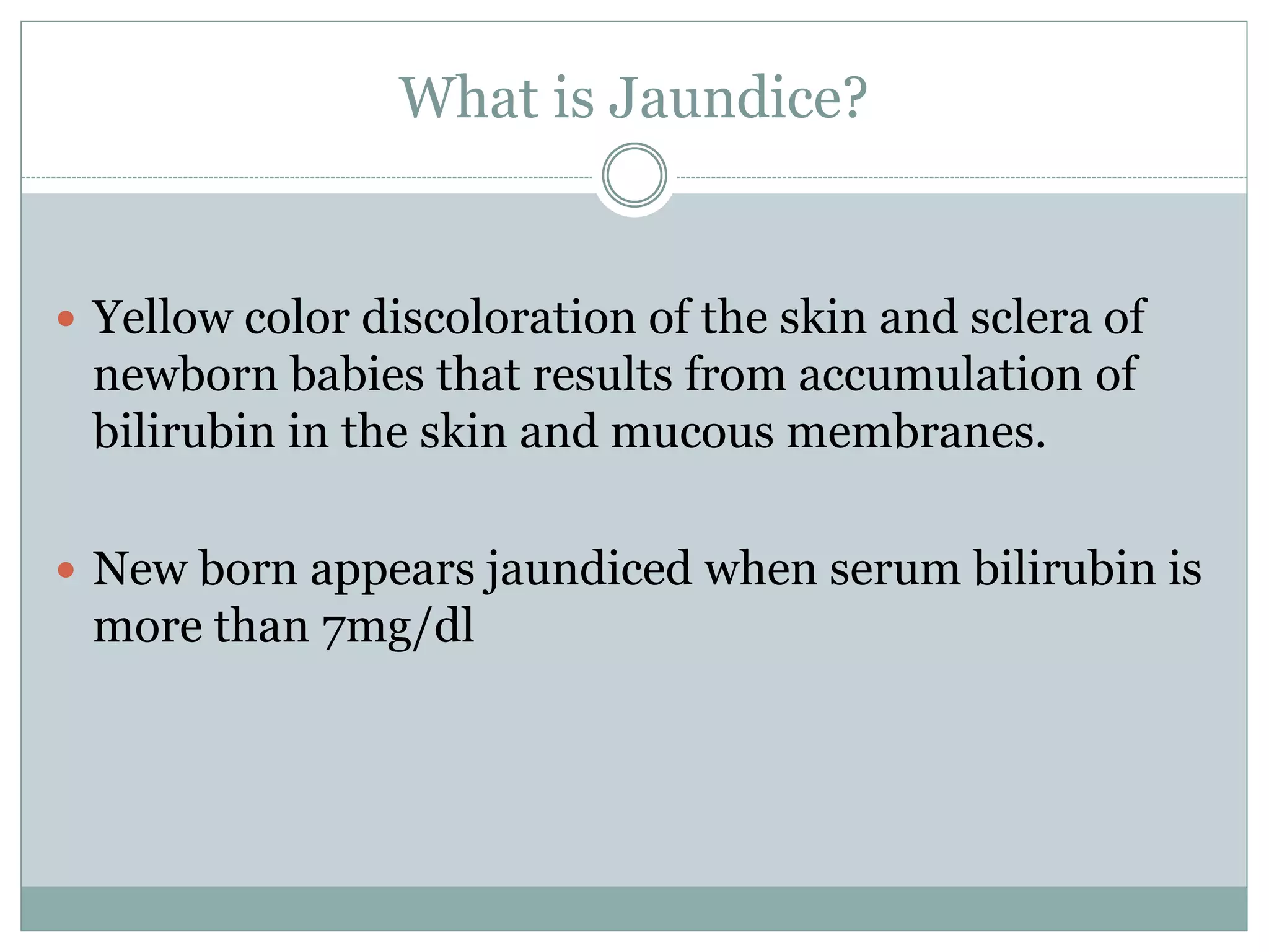 Neonatal jaundice | PDF