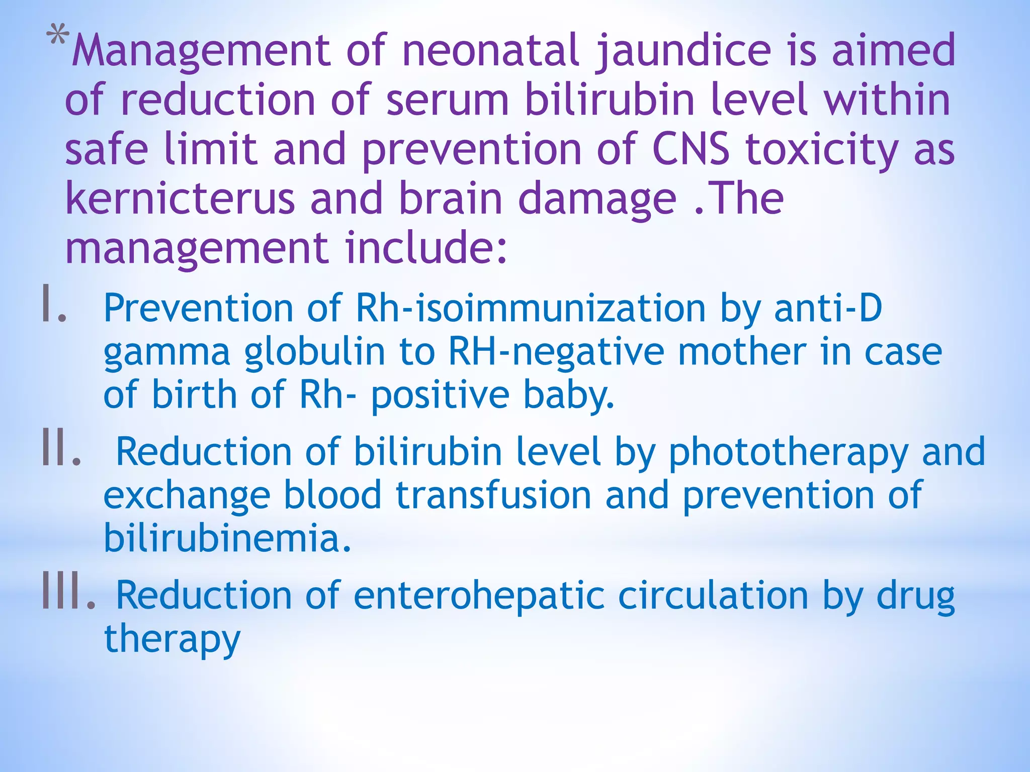 Neonatal jaundice presentation | PPTX