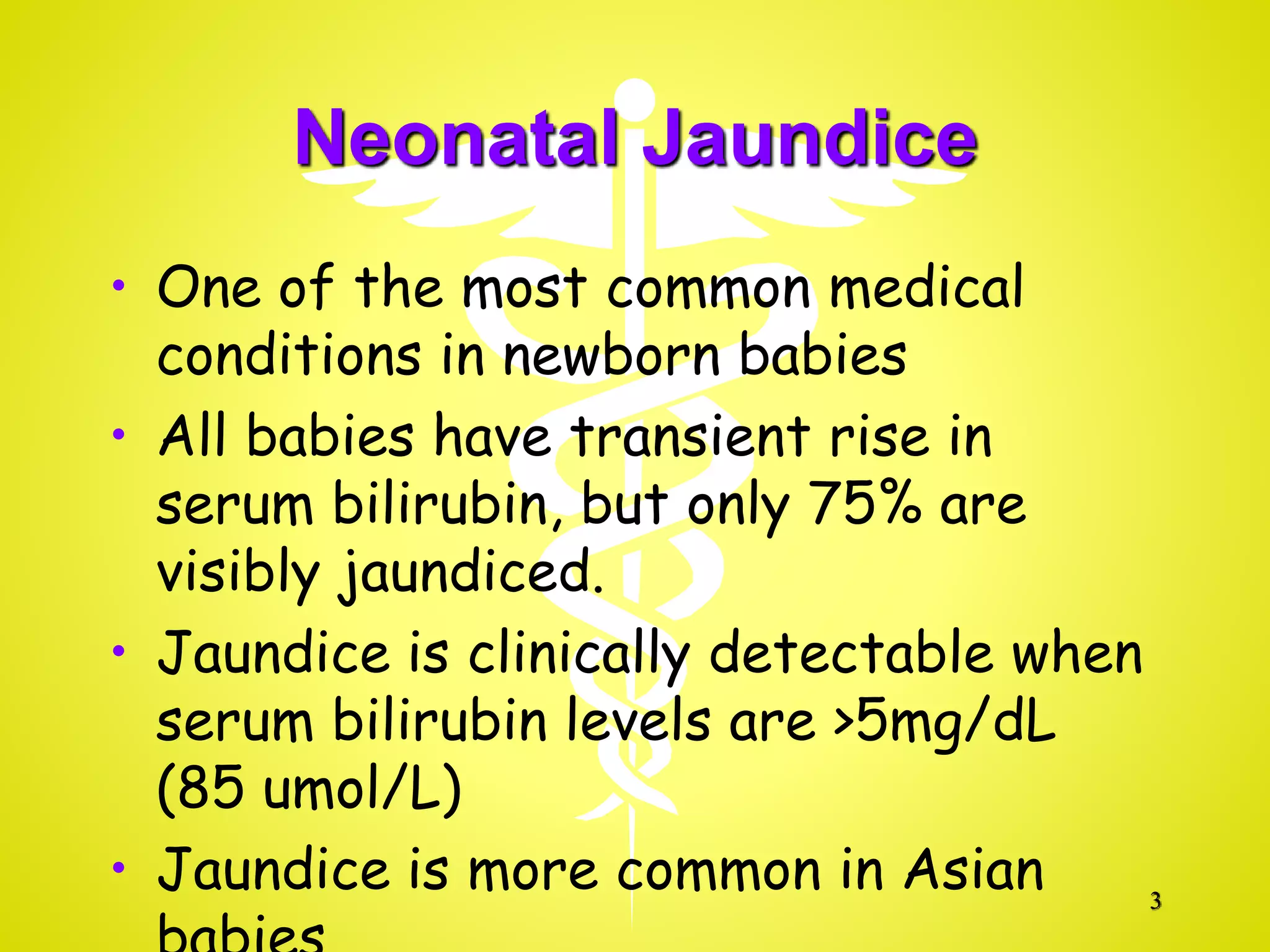 Neonatal Jaundice Pptx Muhadharaty Neonatal Jaundice | PDF