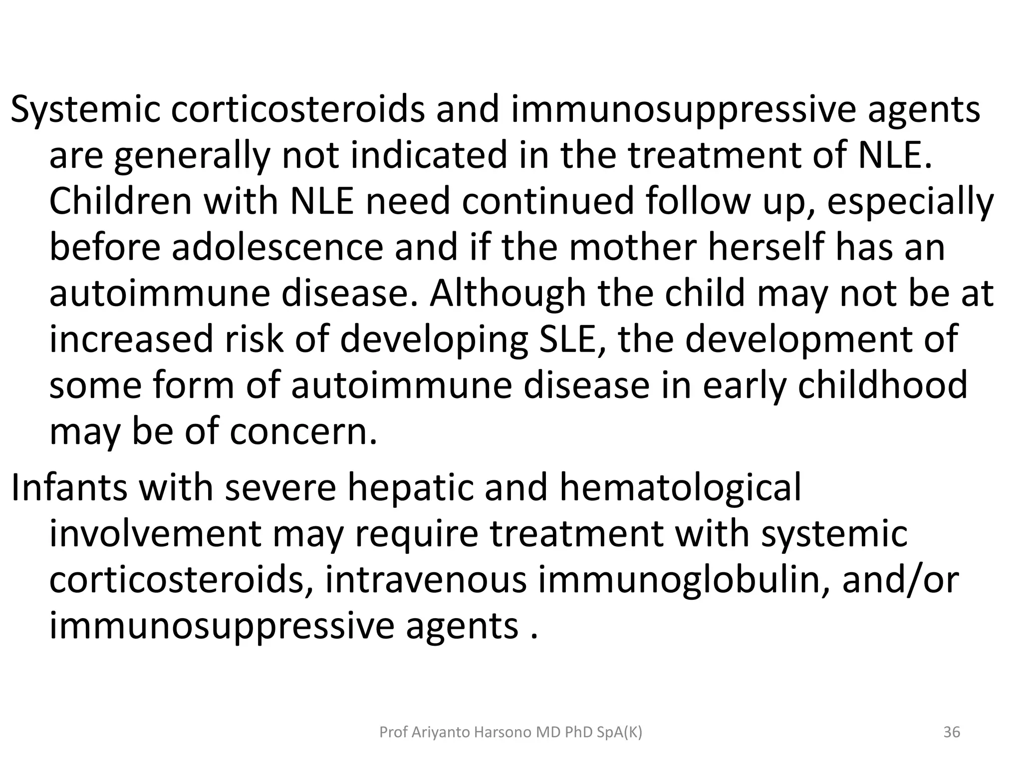 Neonatal lupus erythematosus | PPTX