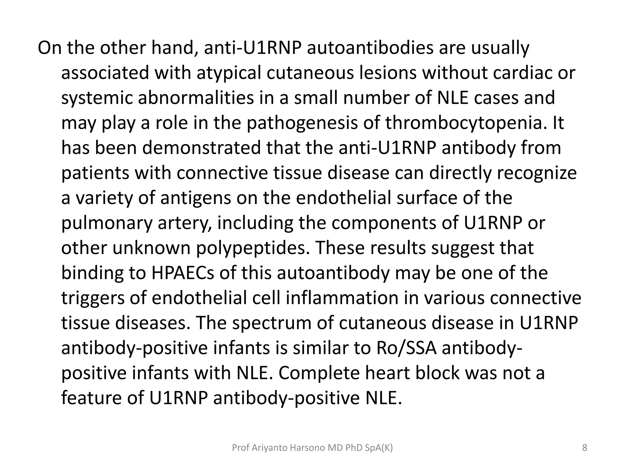 Neonatal lupus erythematosus | PPTX