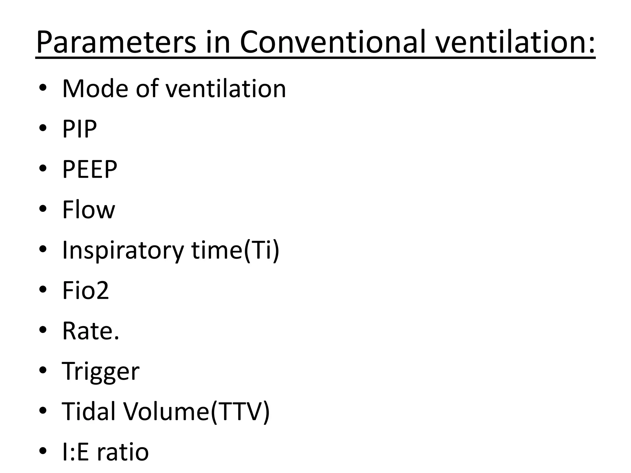 Neonatal mechanical ventilation | PPTX