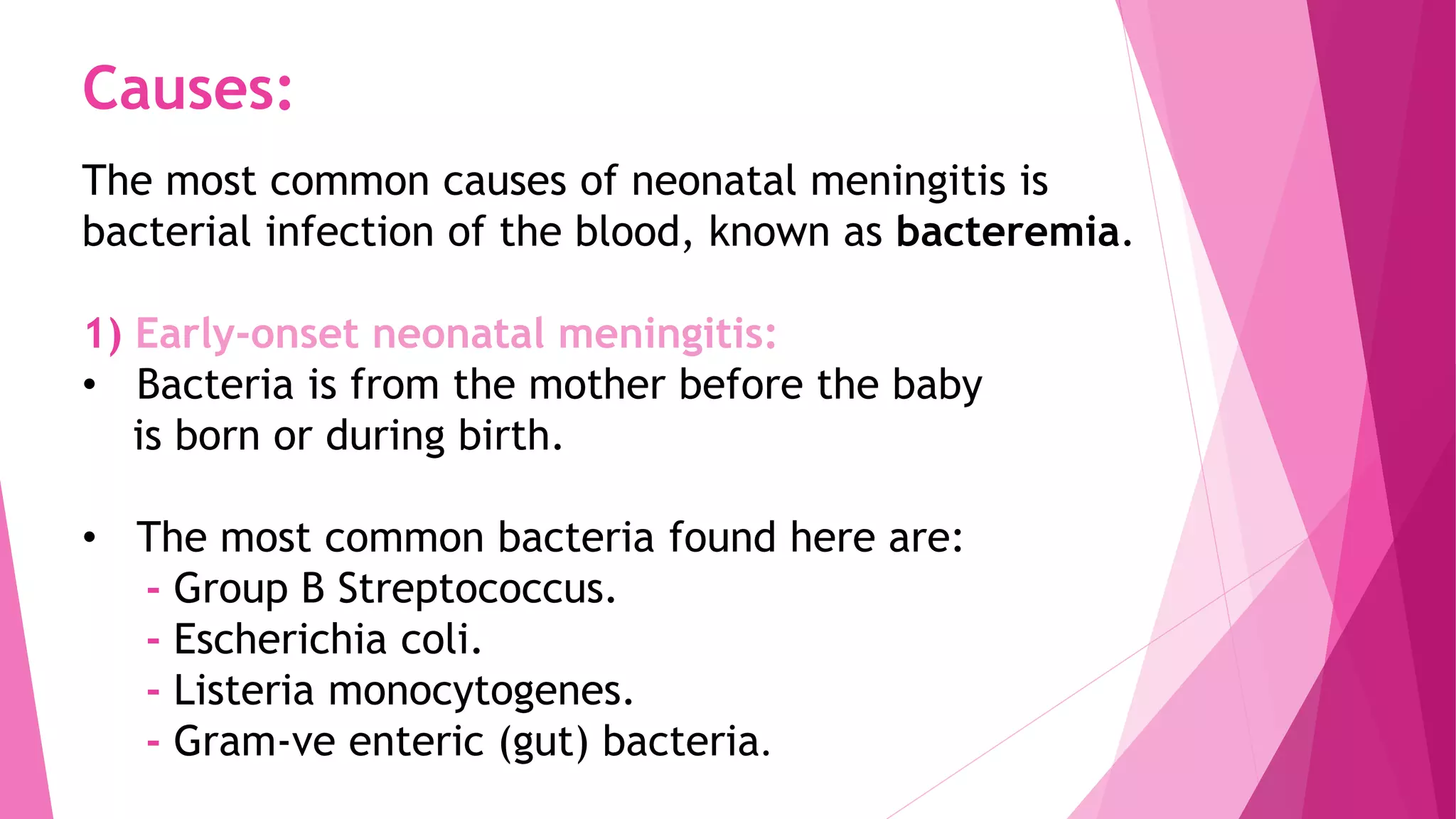 Neonatal Meningtis | PPTX