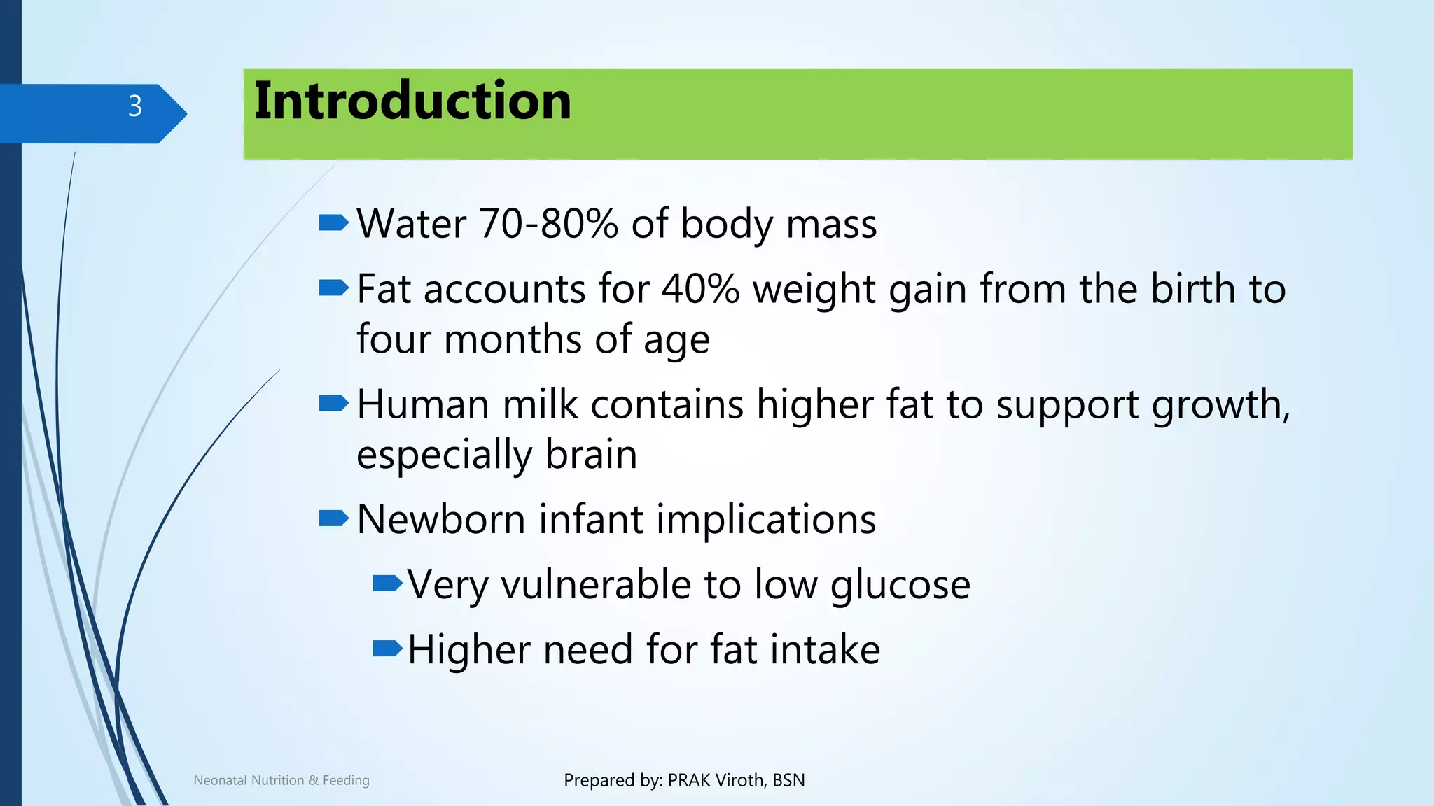 Neonatal nutrition and feeding | PPTX