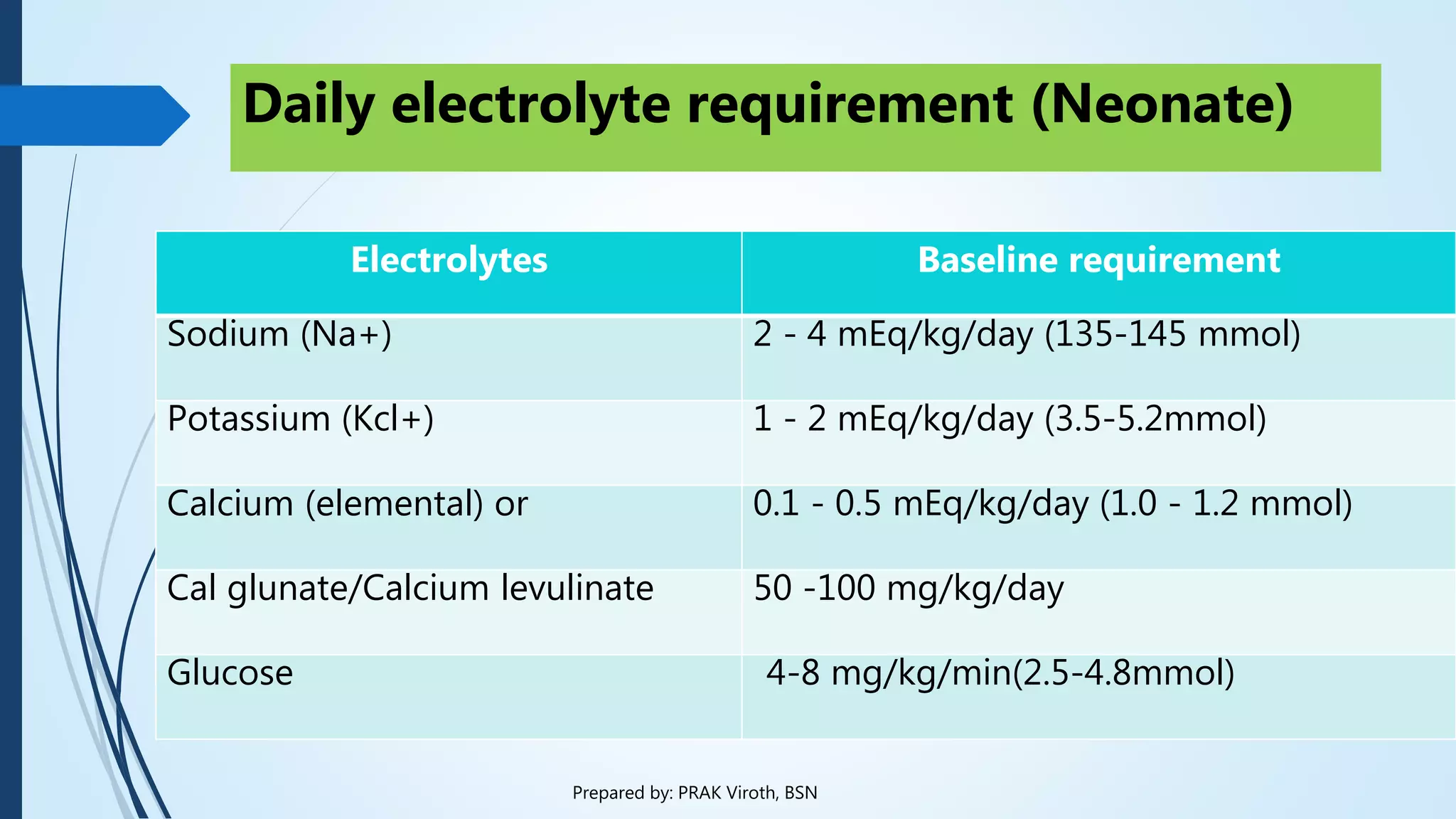 Neonatal nutrition and feeding | PPTX