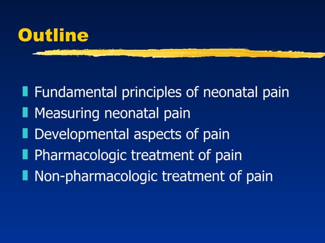 Neonatal Pain | PPT