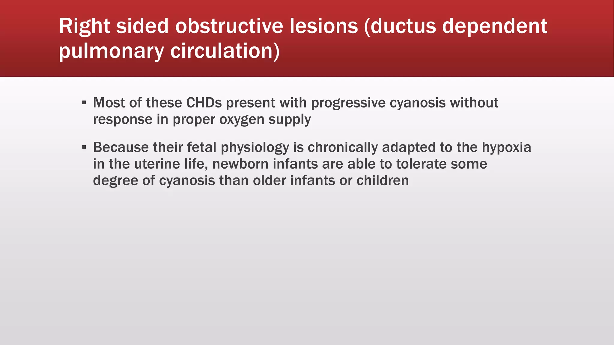 Neonatal presentation of congenital heart diseases- Dr. Sankha ...