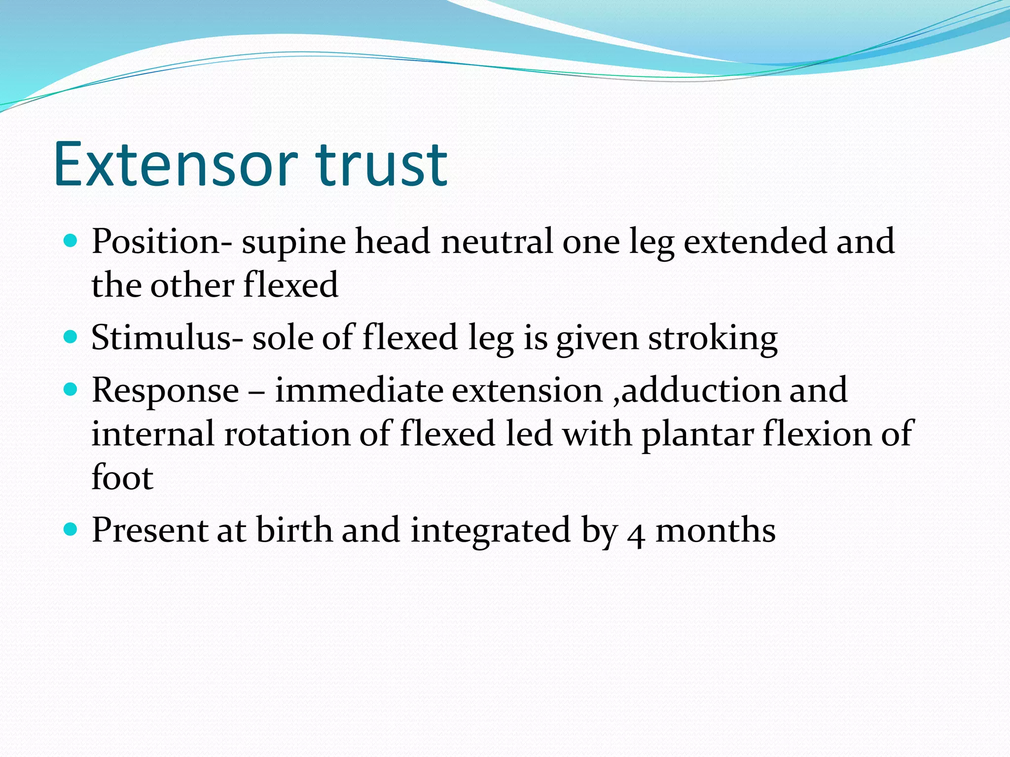 Neonatal reflexes by baneet | PPTX