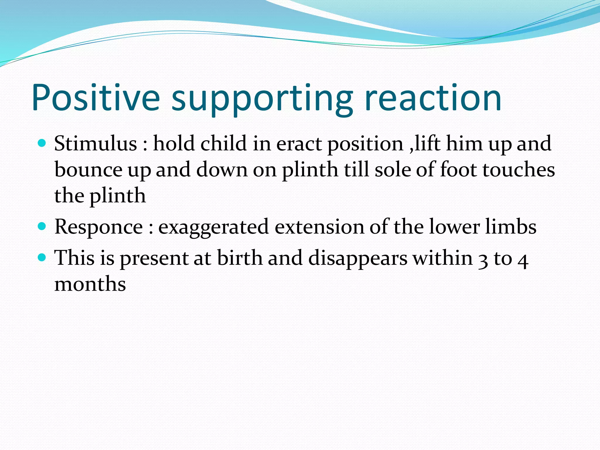 Neonatal reflexes by baneet | PPTX