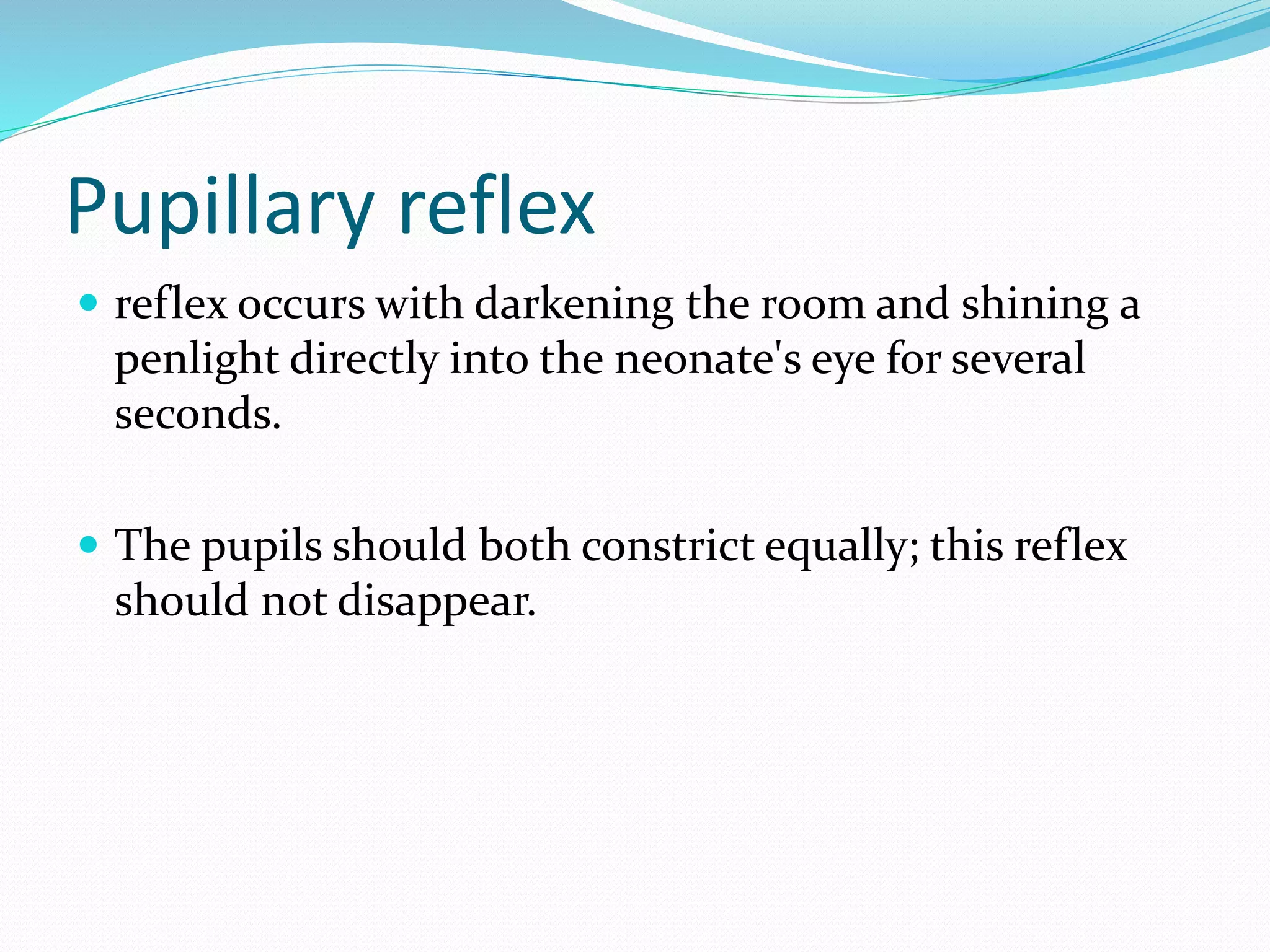 Neonatal reflexes by baneet | PPTX