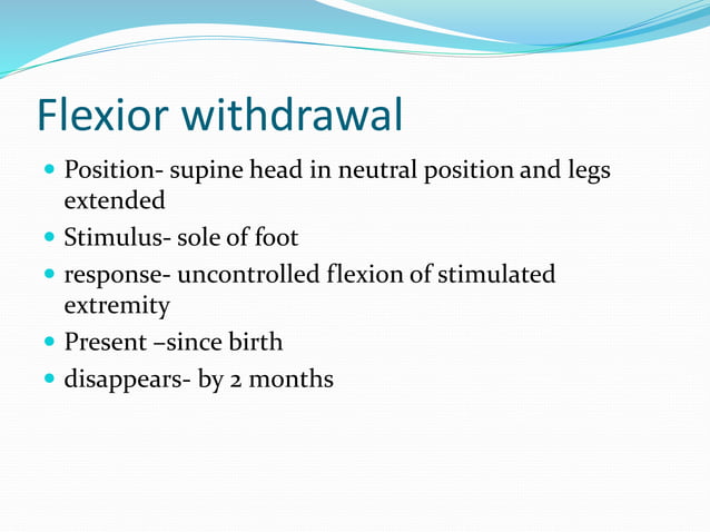 Neonatal reflexes by baneet | PPTX | Pregnancy | Reproductive Health