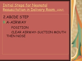 Neonatal Resuscitation | PPT