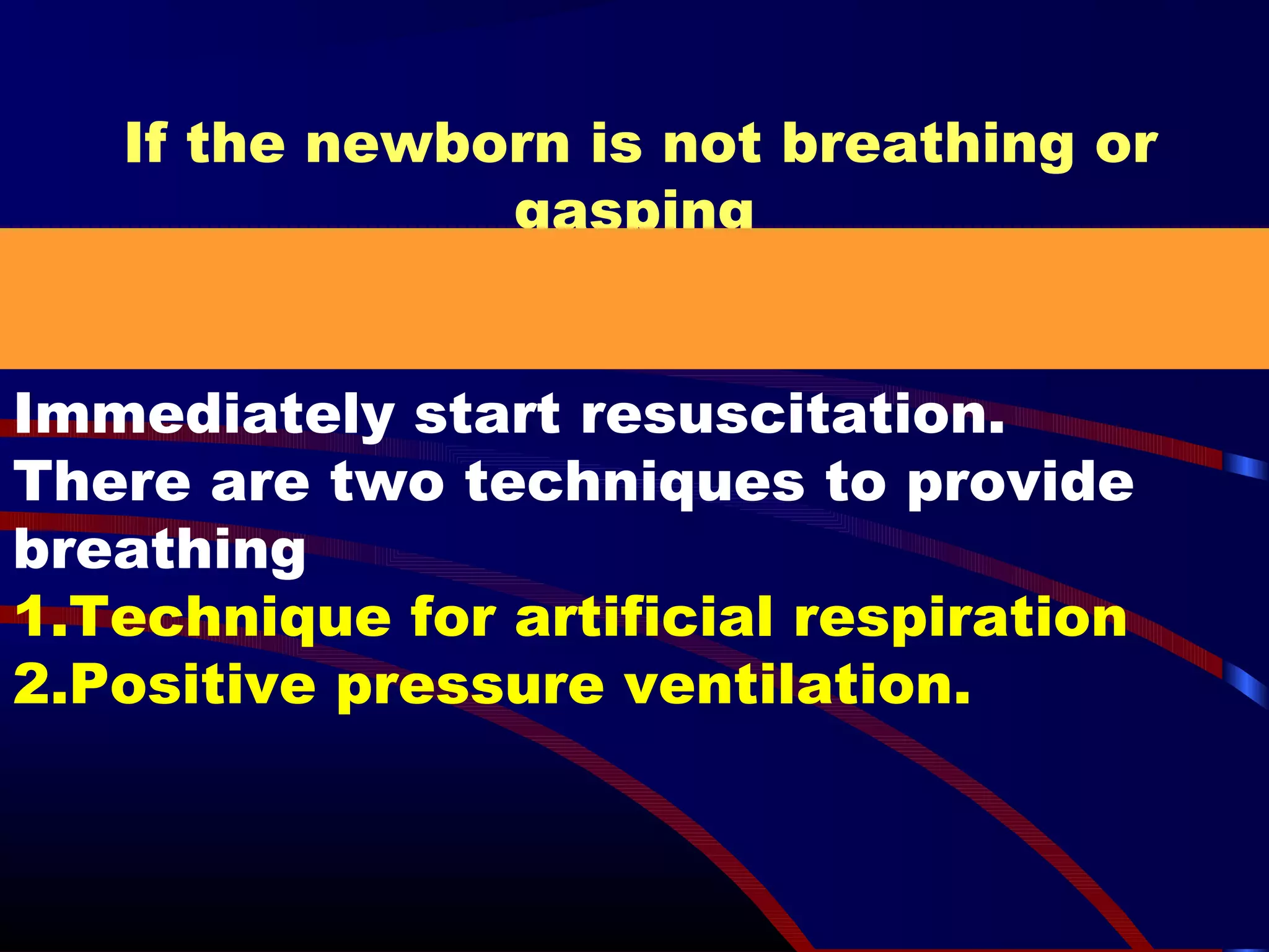 Neonatal resuscitation | PPT