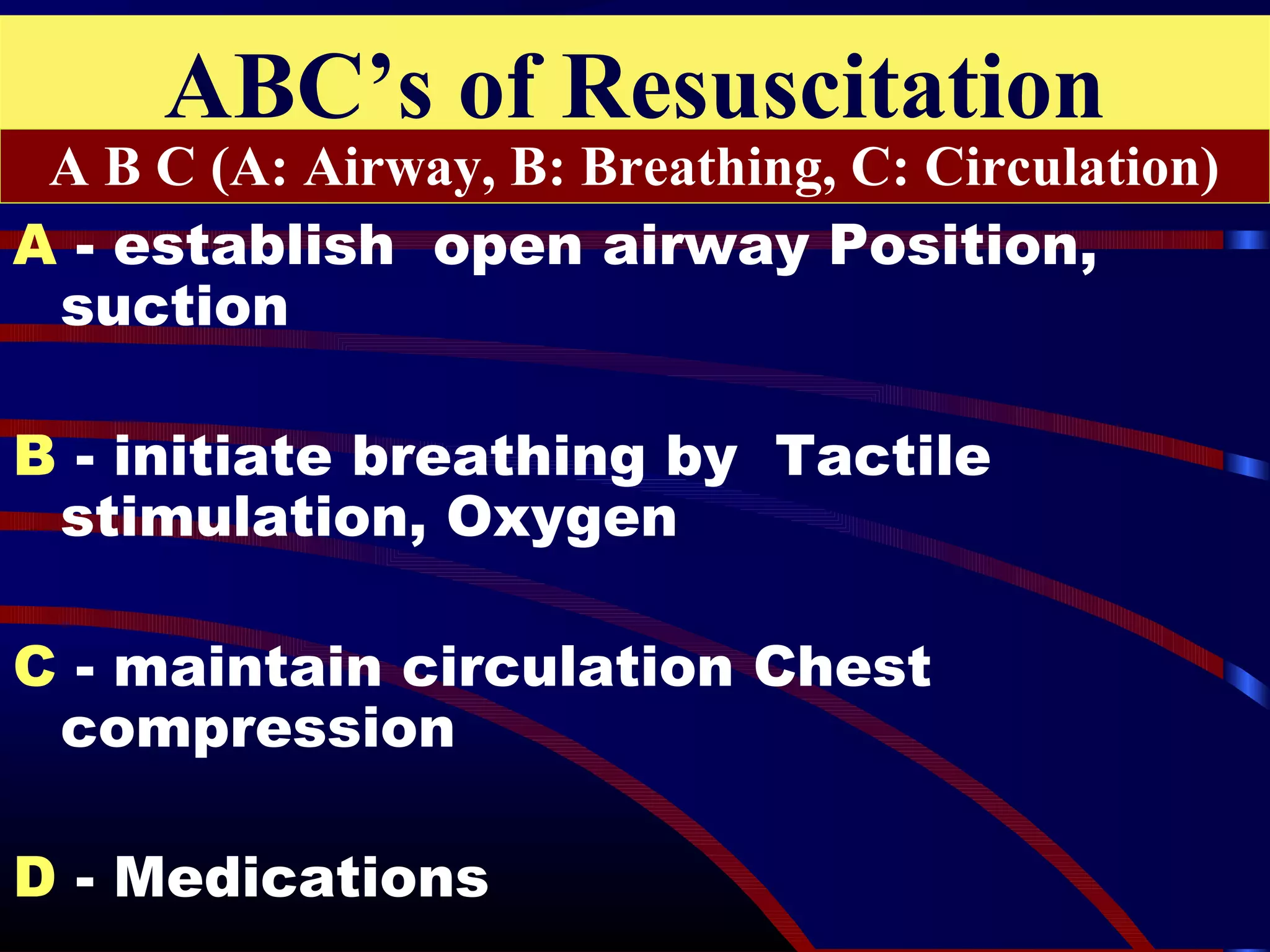 Neonatal resuscitation | PPT
