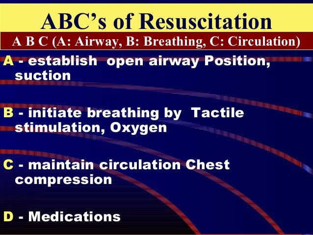 Neonatal resuscitation – DR. TRYNAADH
