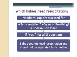 Neonatal resuscitation | PPT