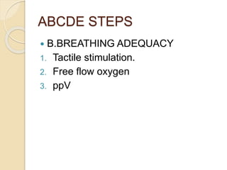 Neonatal resuscitation | PPTX
