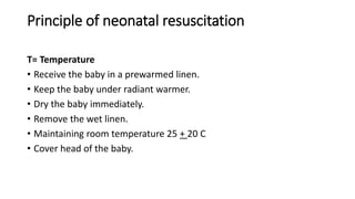 Neonatal resuscitation | PPTX