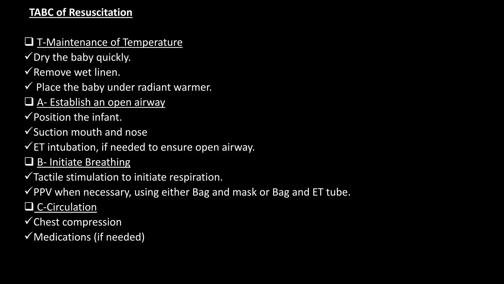 Neonatal resuscitation | PPTX