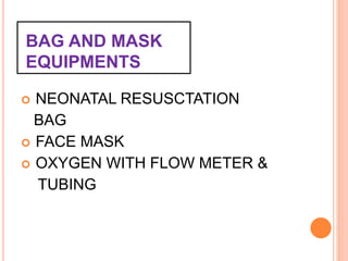 NEONATAL RESUSCITATION | PPTX