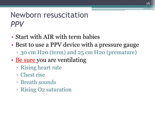 Neonatal resuscitation.pptx for health professional | PPTX
