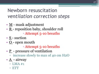 Neonatal resuscitation.pptx for health professional | PPTX
