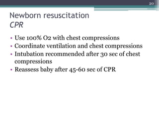 Neonatal resuscitation.pptx for health professional | PPTX