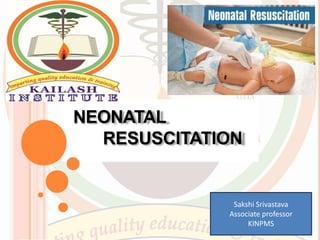 neonatal resuscitation and nursing management | PPTX
