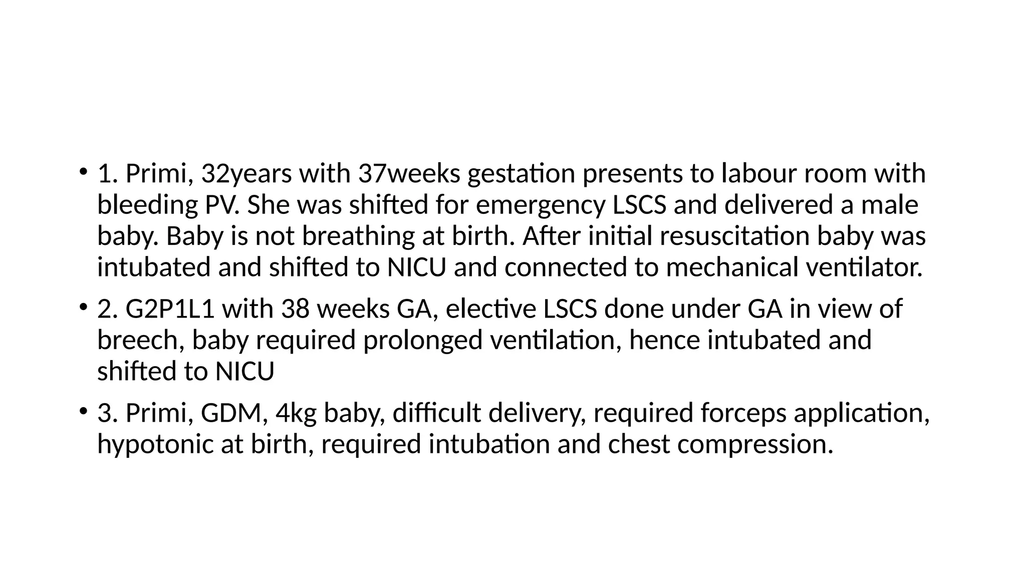 Neonatal resuscitation and birth asphyxia | PPTX