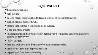 neonatal resuscitation also known as new born resuscitation | PPTX