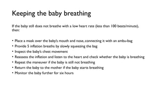 Neonatal Resuscitation power point for obgyn | PPTX