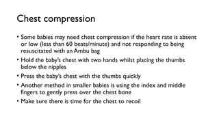 Neonatal Resuscitation power point for obgyn | PPTX