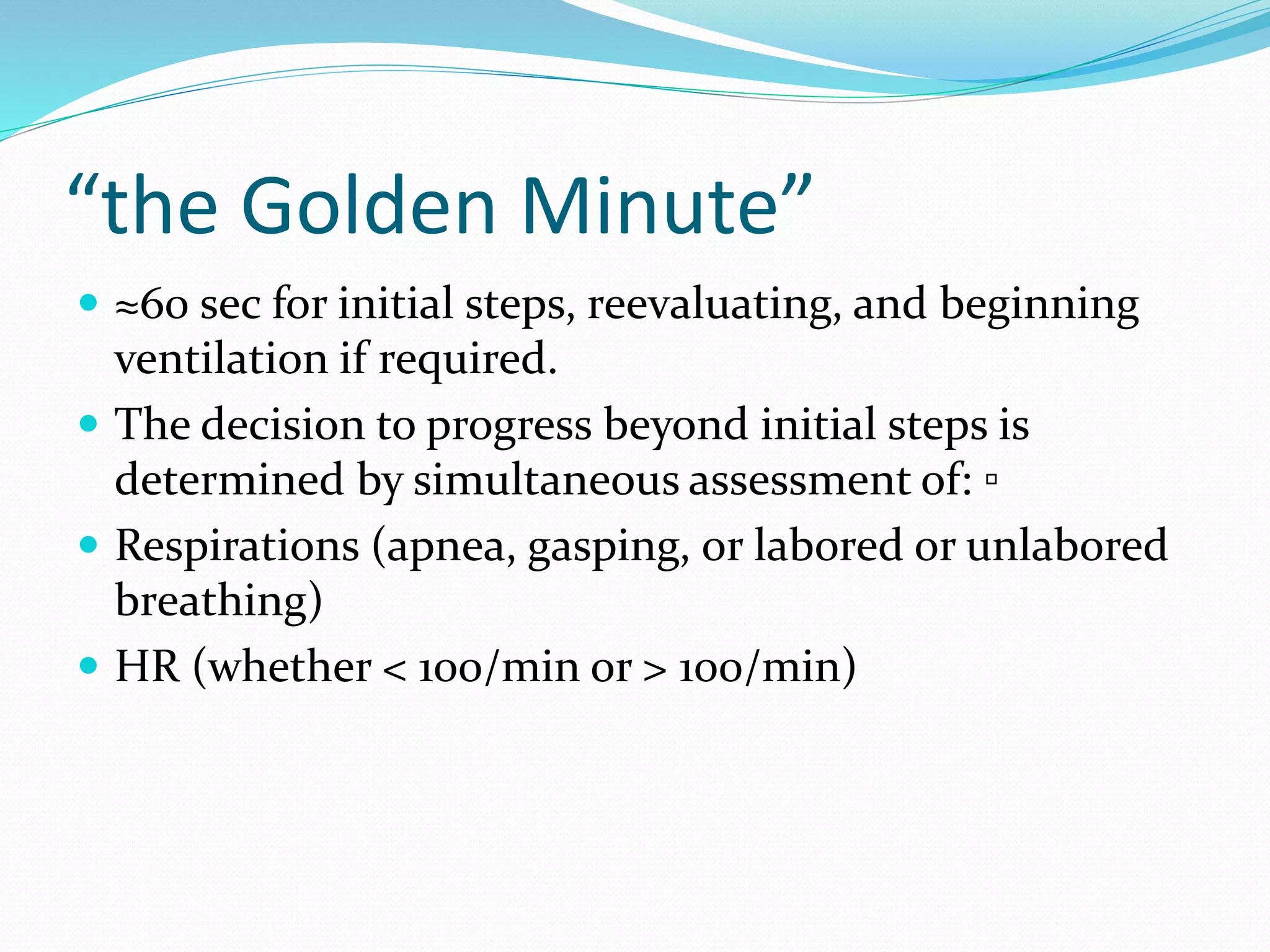 Neonatal resuscitation 1 | PPTX